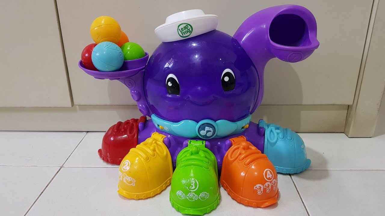 Leapfrog Peek a Shoe Octopus - YouTube
