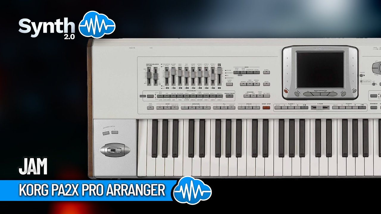 KORG PA2X PRO ARRANGER | Jam - YouTube