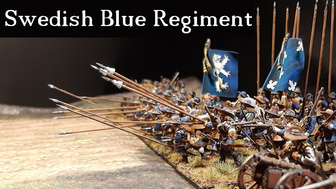 Pike & Shotte: Swedish Blue Regiment. Thirty Years War. Swedish Brigade ...