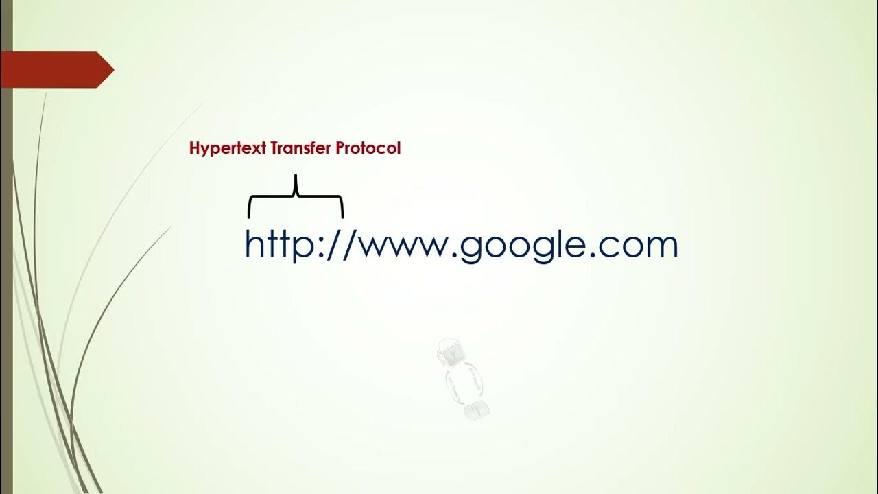 Elementos de una dirección Web o URL - YouTube