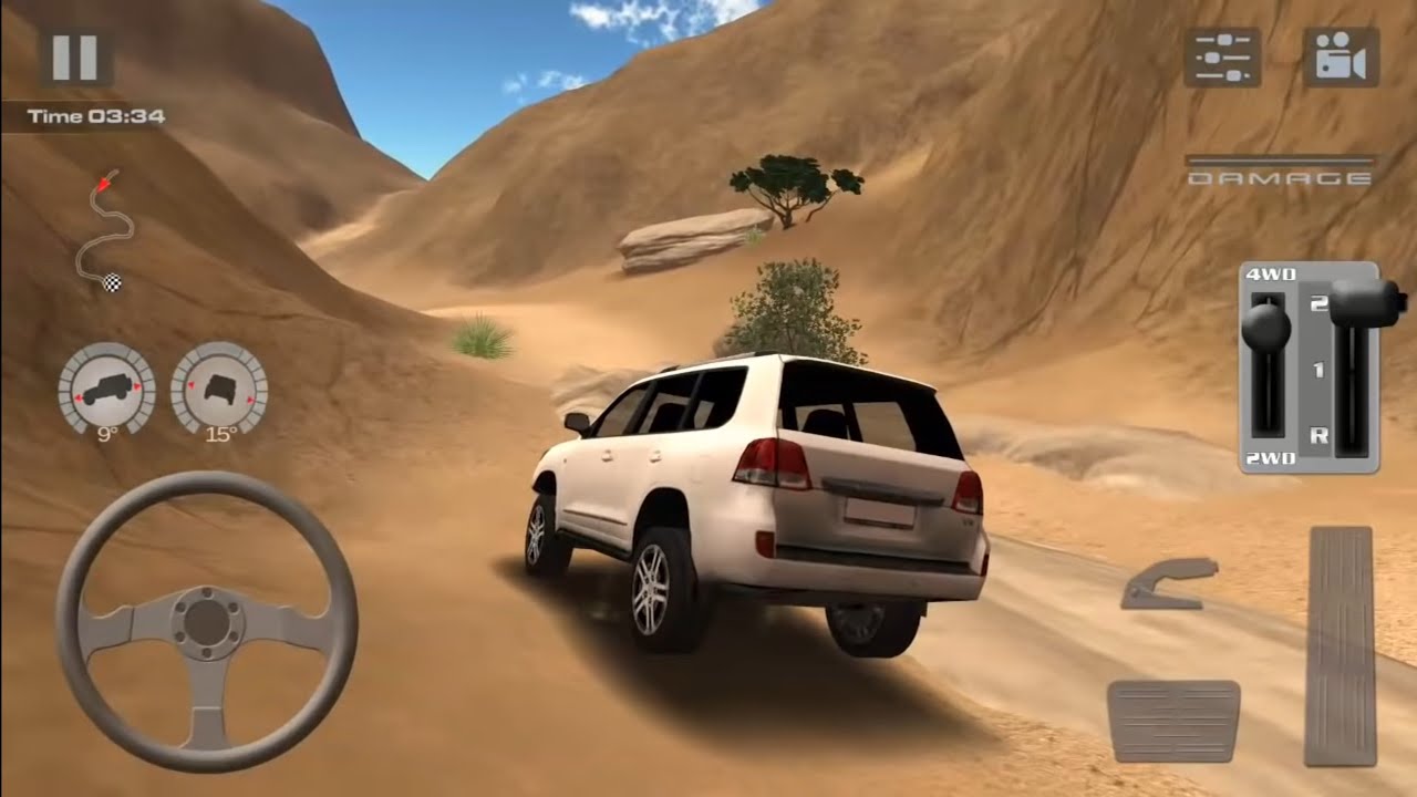 Offroad drive: Desert -Toyota Land Cruiser 200 Level 4 - YouTube