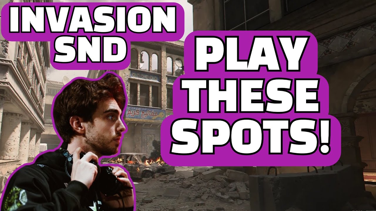 PRO RANKED PLAY SPOTS | Invasion SnD Defense - YouTube