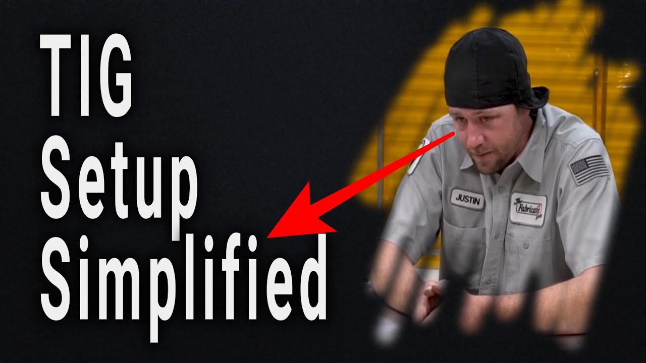 TFS: TIG Setup Simplified with LOTS of Detail - YouTube