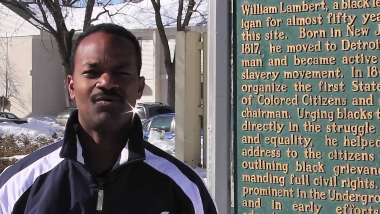 Black History in Detroit: William Lambert Homesite - YouTube