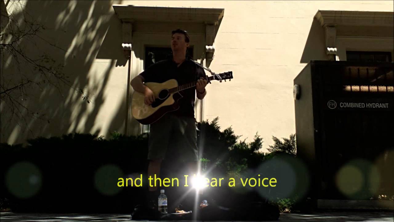 Busking in Adelaide, South Australia. Brian Maunder original gospel ...