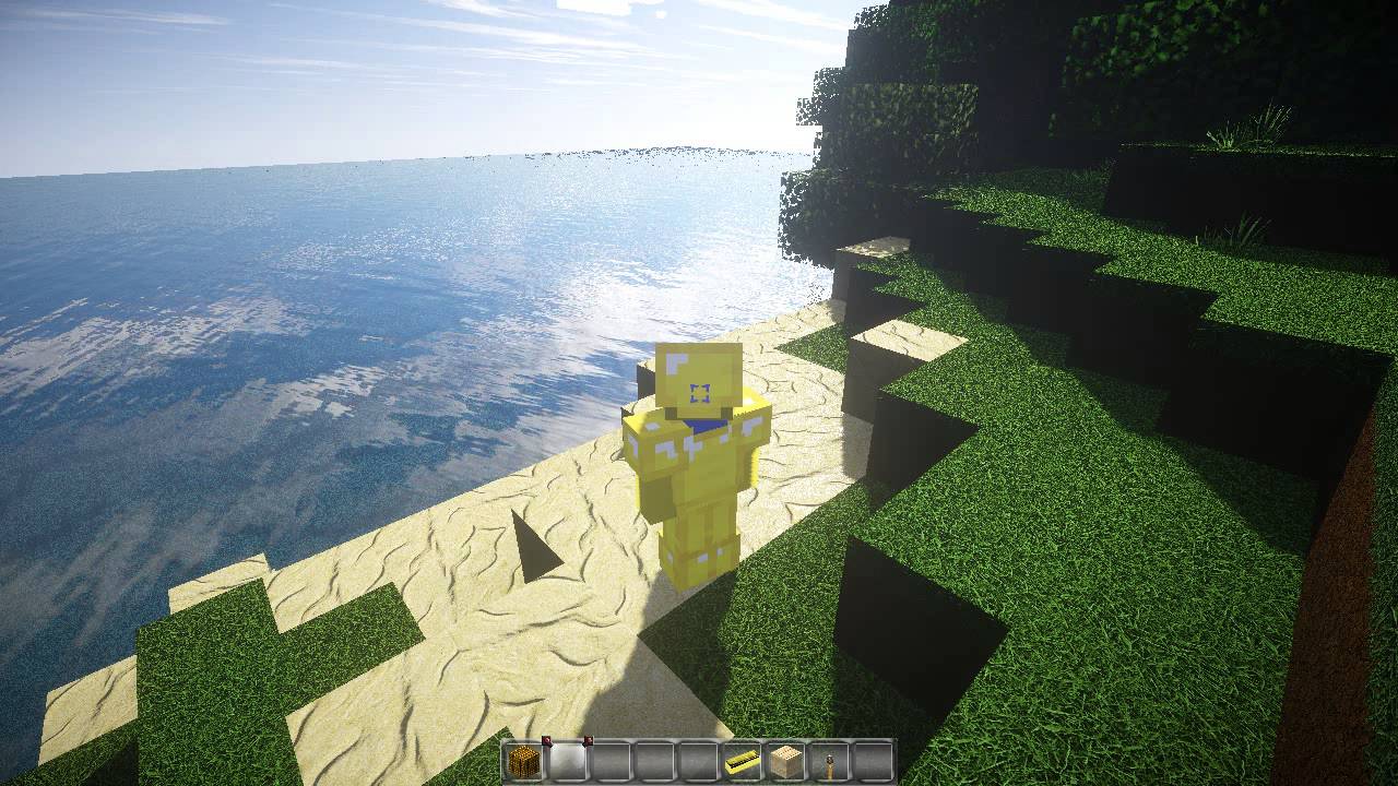 Minecraft GLSL Shaders with Balea Texture pack(GTX 550) - YouTube