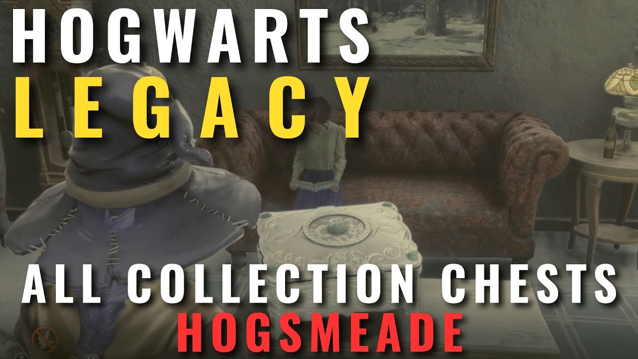 Hogwarts Legacy - All Collection Chests in Hogsmeade - YouTube