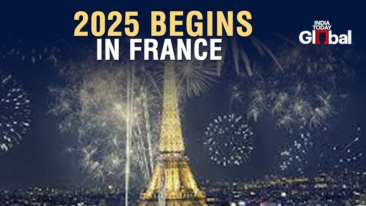 LIVE: France Spectacular New Year's Celebration - YouTube