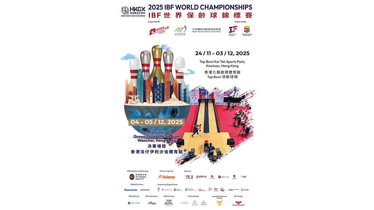 [Singles-Men Round 2, Lane 31-34] HKGX 2025 IBF World Championships ...