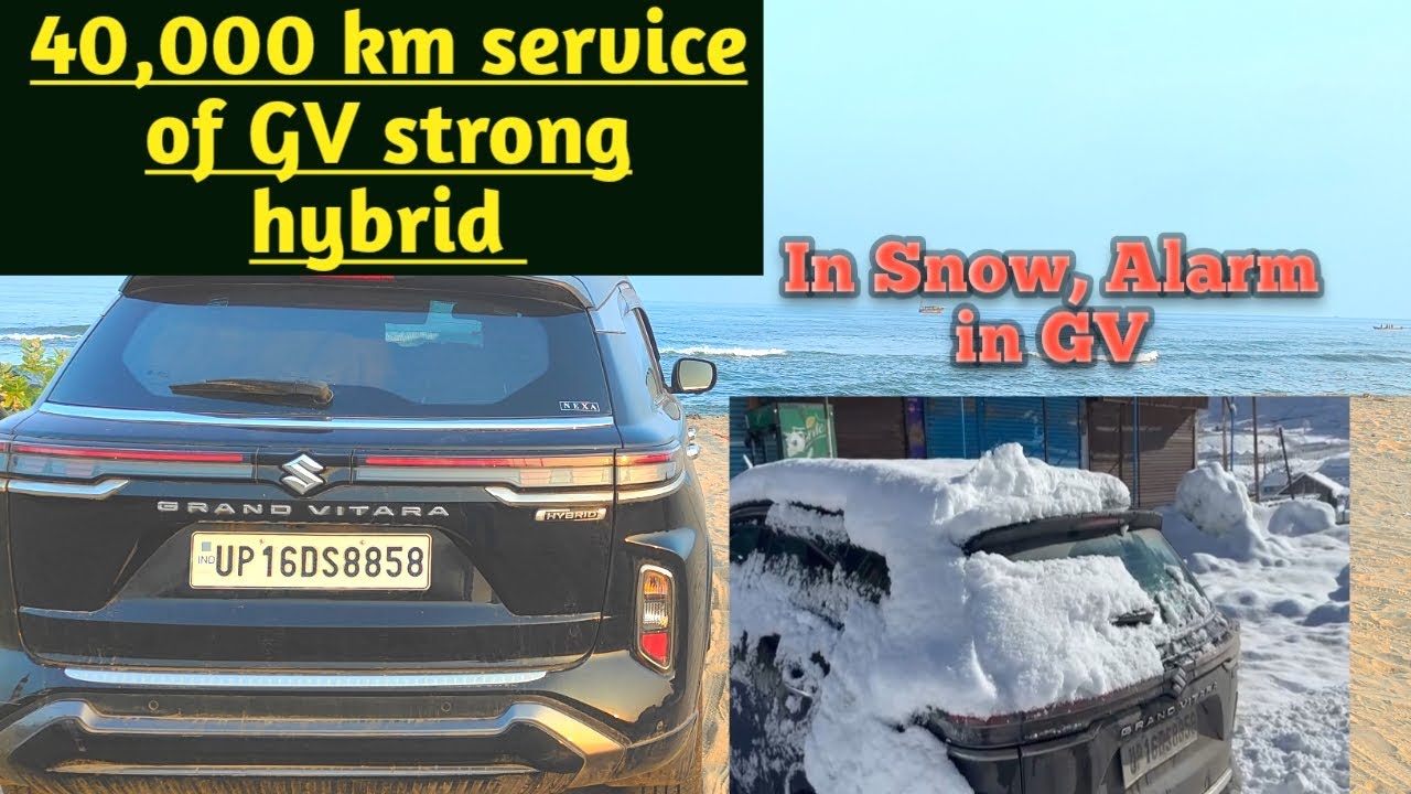 NEXA GV Alpha+ Strong Hybrid 40,000 KM Service, Snow Chain, Key Cell ...