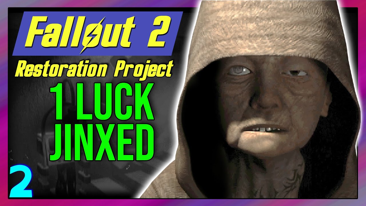 Where's Vic? | Let's Play Fallout 2 Gameplay 1 Luck Jinxed w ...