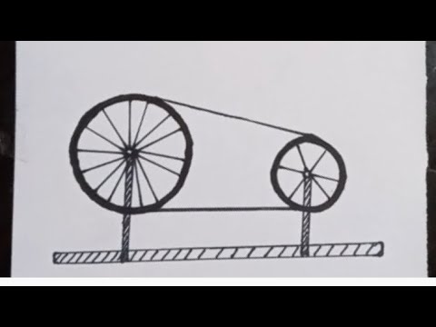 How to draw Gandhiji ka Charkha step by step #drawing #viral #trending ...