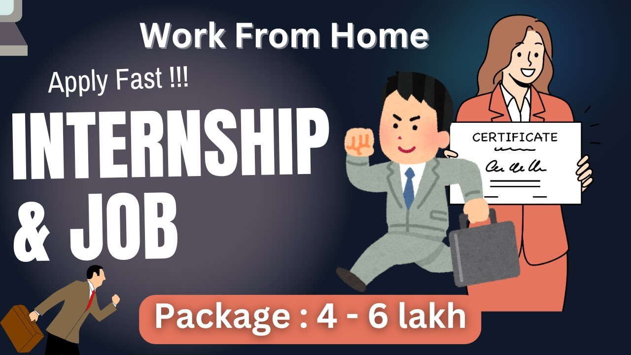 Best Online Internship with 25000 Rs. per month Stipend | Work From ...