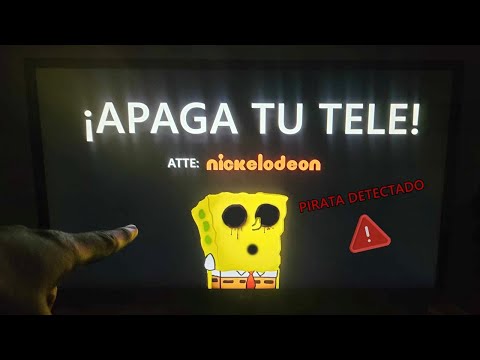 EL EXTRAÑO CASO DE LAS PANTALLAS ANTIPIRATERIA de NICKELODEON