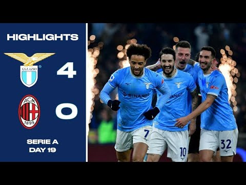 Highlights | Lazio-Milan 4-0