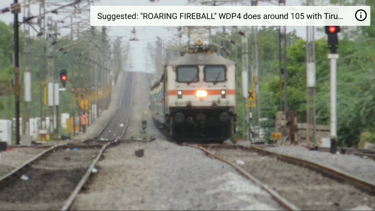 Amazing Railway Track Overtaking Train - YouTube