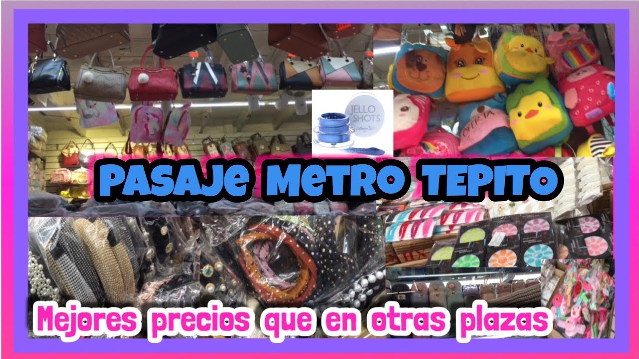 MÁS BARATO QUE EN PEÑA "PASAJE METRO TEPITO" CDMX | JELLO SHOTS AMOR US ...