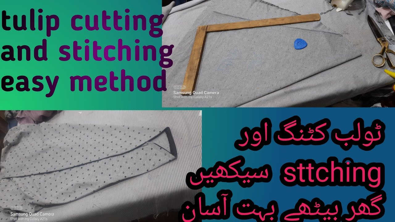 Tulip trouser sttiching and cutting/tulip pant trouser cutting and ...