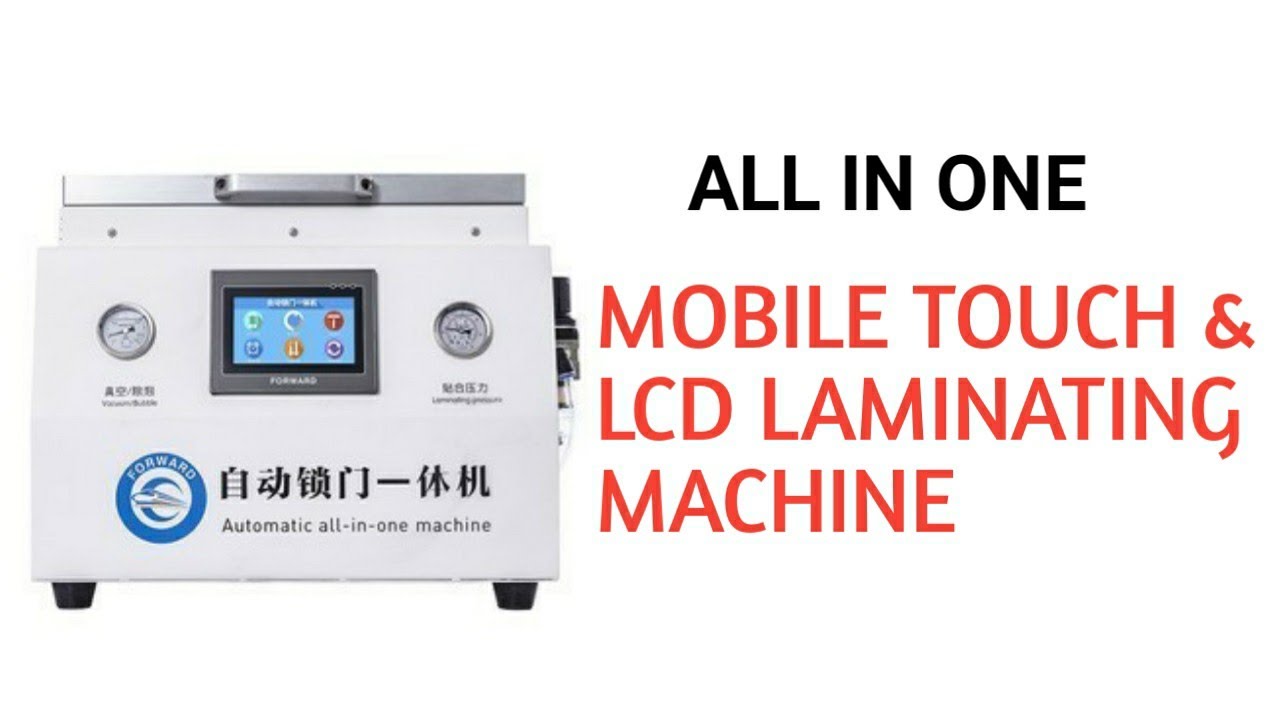 Mobile oca laminating machine. - YouTube