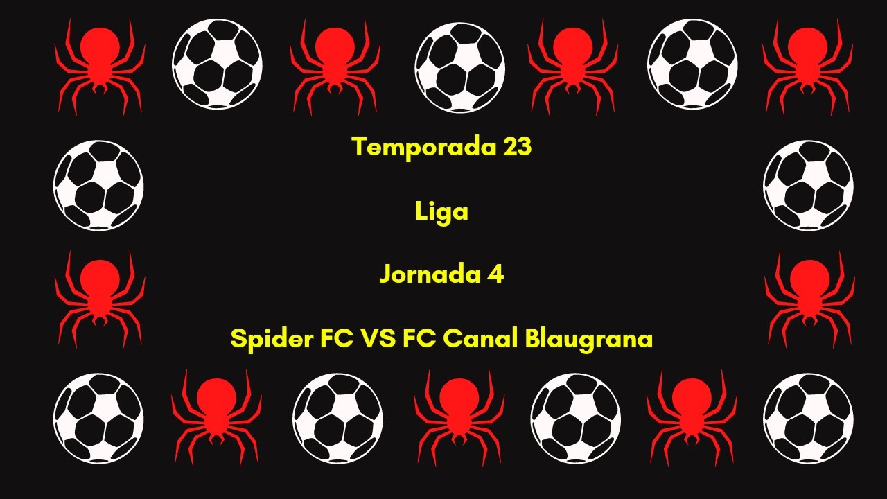 Partido De Liga: Jornada 4 Spider FC 3 - 0 FC Canal Blaugrana Temporada ...