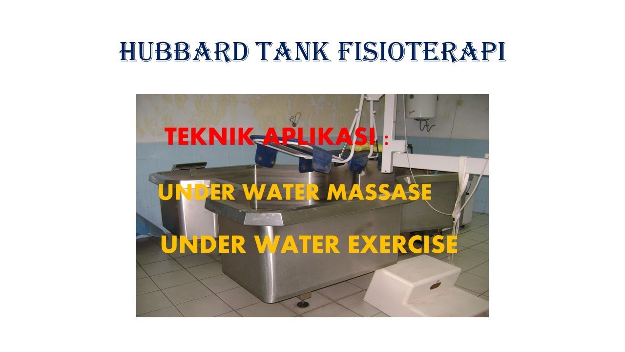 Fisioterapi Hubbard tank , Butterfly Tank - YouTube