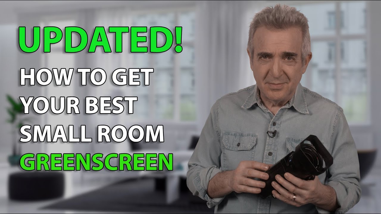 UPDATED How to Make Your Best Small Room Green Screen Videos - YouTube