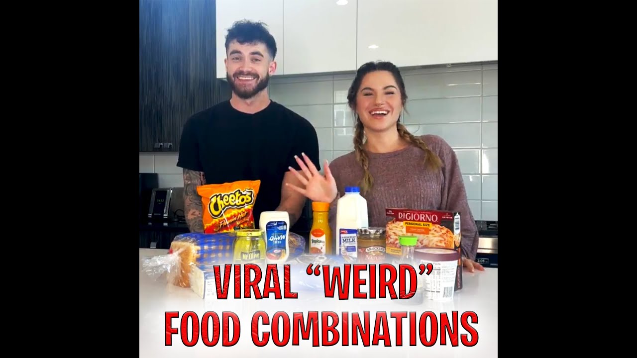 Taste Testing VIRAL "WEIRD" Food Combinations! - YouTube
