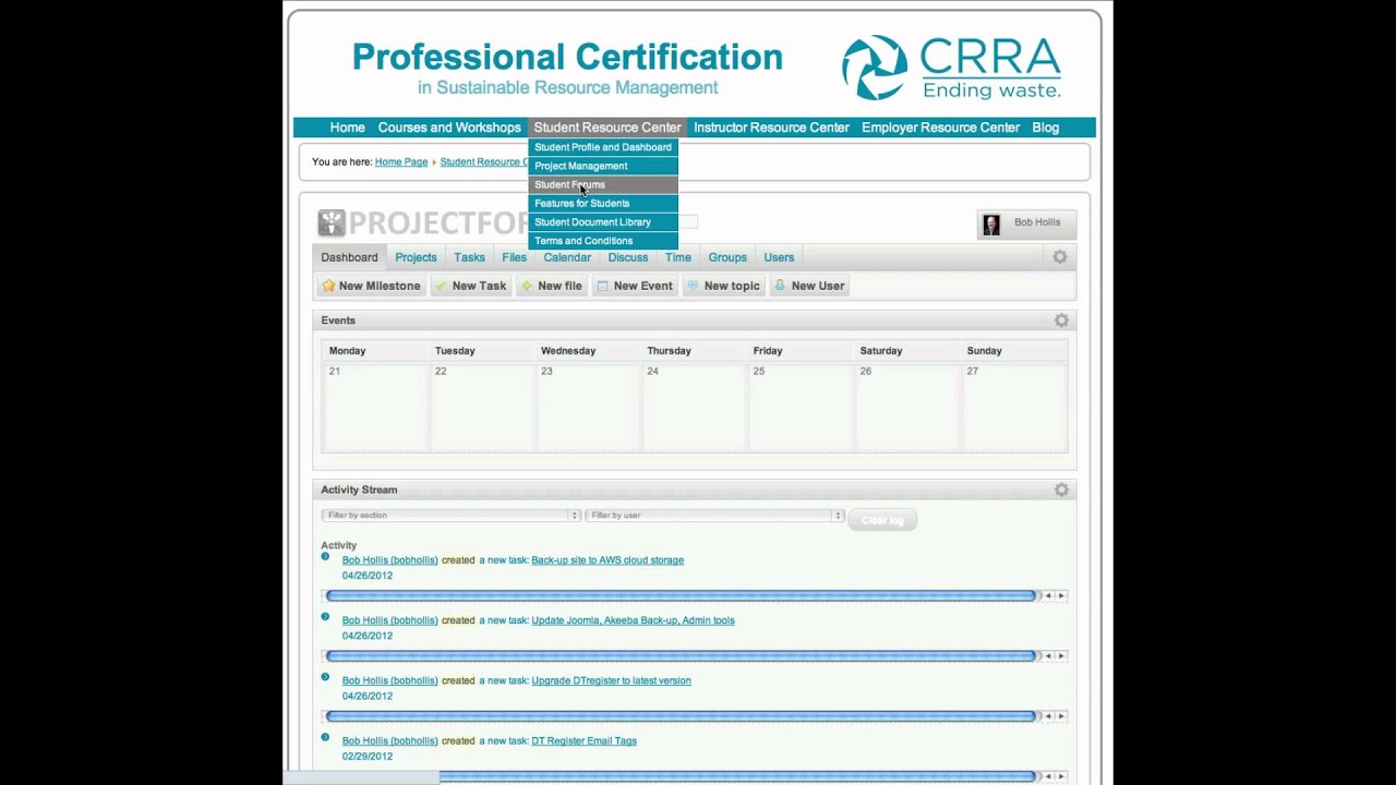 CRRA Certification Site Orientation - YouTube