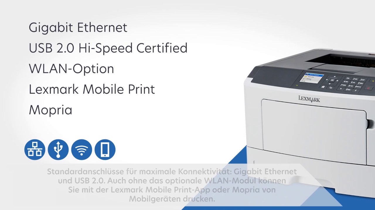 Lexmark MS517dn - lernen Sie den monochromen Drucker von Lexmark kennen ...