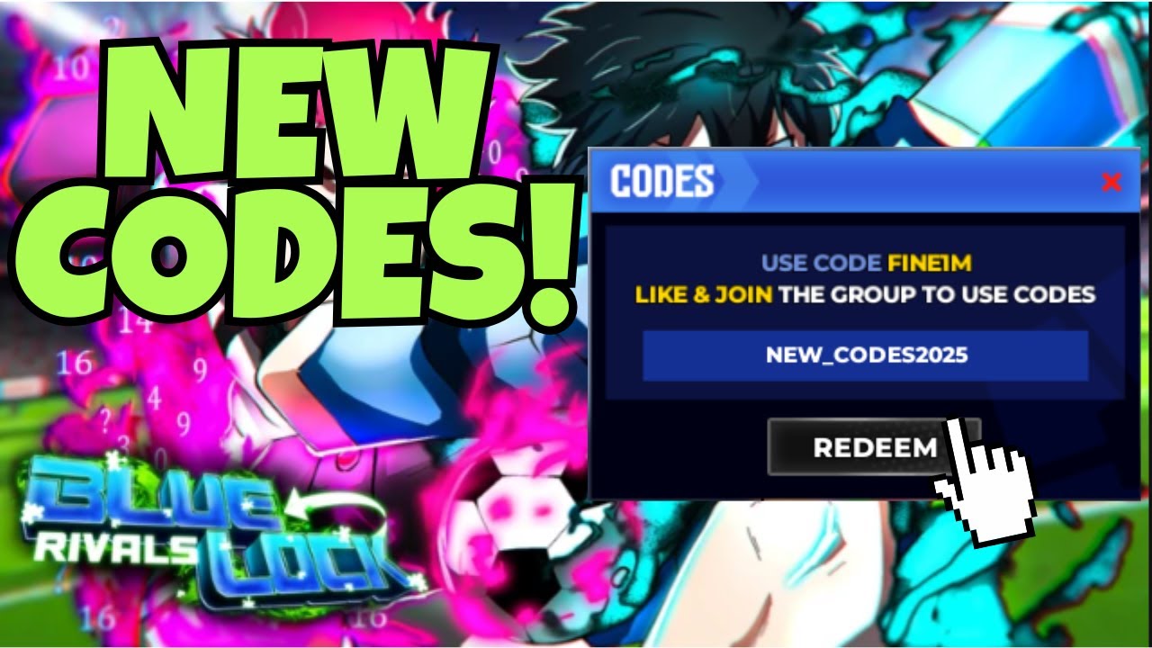 *NEW CODES* ALL WORKING CODES FOR BLUE LOCK RIVALS MARCH 2025 | ROBLOX ...