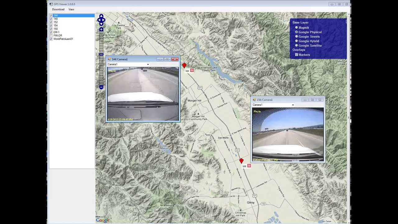 GPS Viewer layout on SVMultiClient and SVControlCenter - YouTube