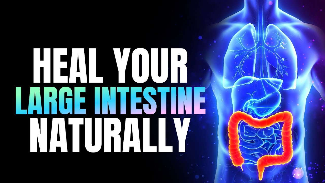Make Your Descending Colon To Left Side | Heal Your Large Intestine ...