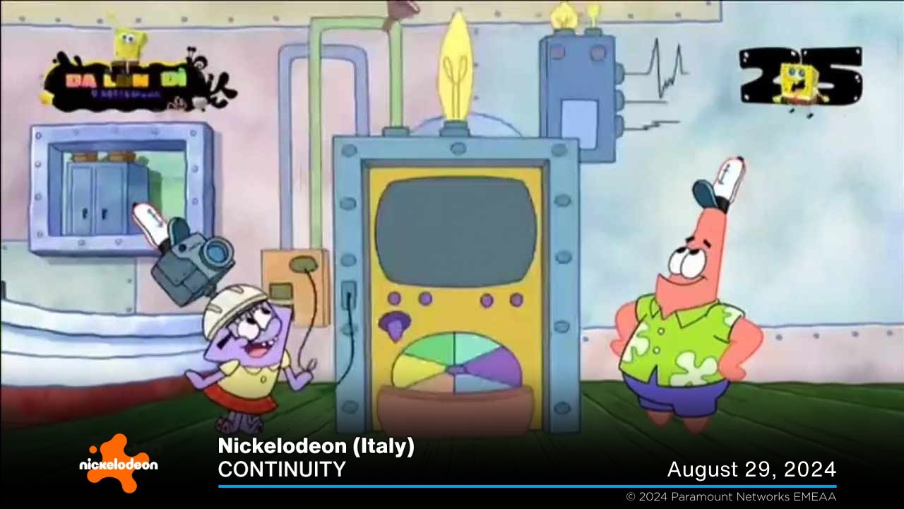 Nickelodeon (Italy) continuity | August 29, 2024 • Nickelodeon ...