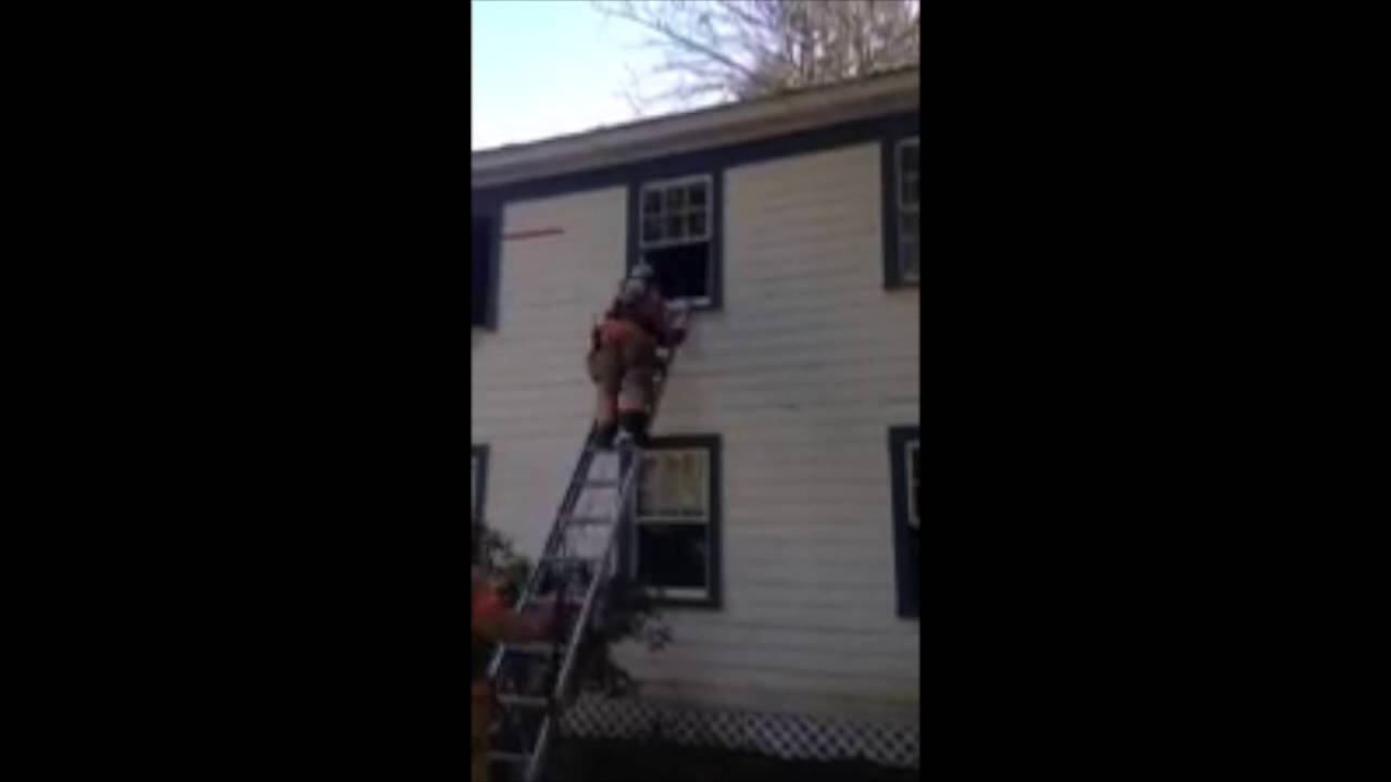 Firefighter Window Egress - YouTube