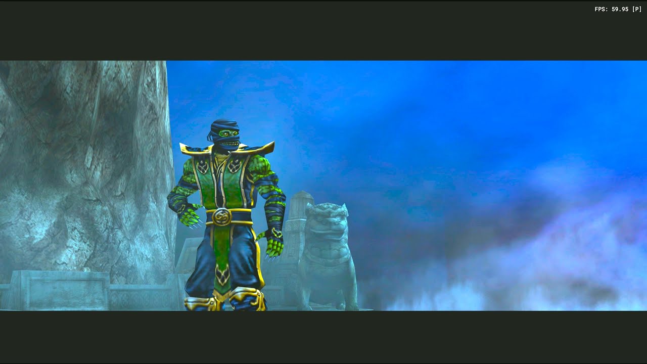 --Ultimate Mortal Kombat Shaolin Monks mod 4k COM REPTILE emu - ps2 ...