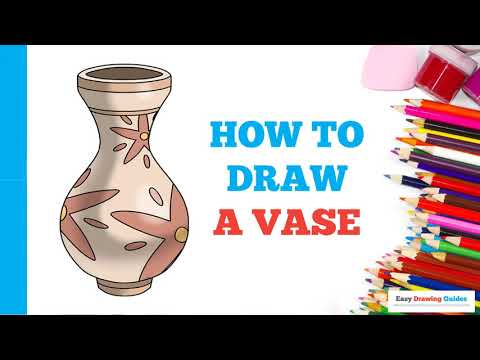 How to Draw a Vase in a Few Easy Steps: Drawing Tutorial for Beginner ...