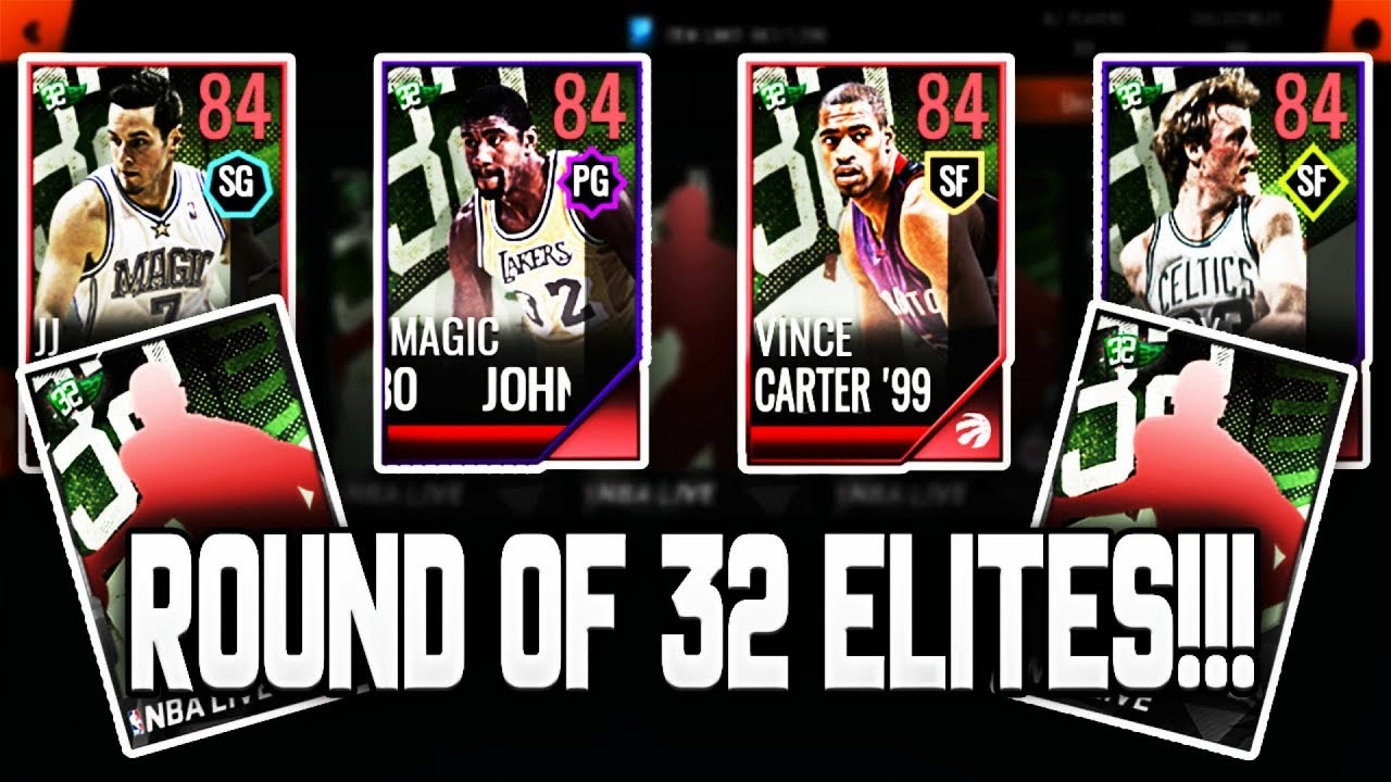 RIPPING OPEN ROUND OF 32 ELITE PACKS ON NBA LIVE MOBILE 18!!! - YouTube