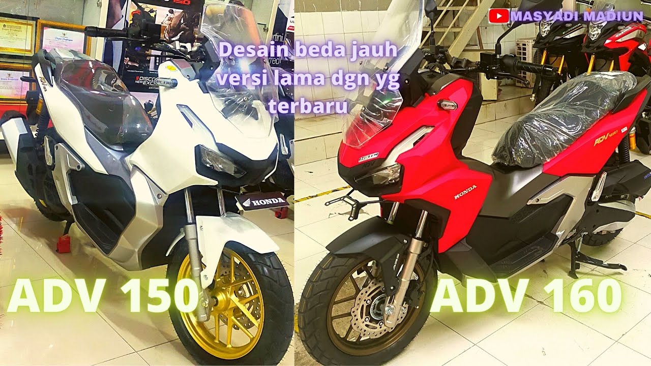 HONDA ADV 160 VS ADV 150 !! DESAIN LEBIH MANTAP YG VERSI TERBARU BOS ...