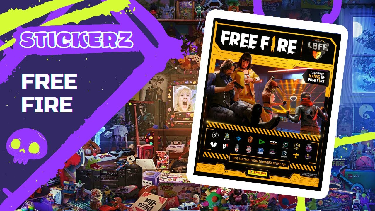Álbum de figurinhas - Free Fire - YouTube
