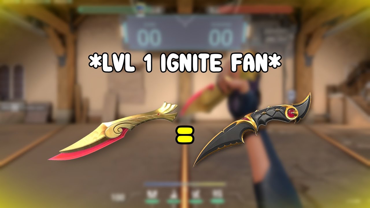 Ignite Fan Is The Ruin Dagger @ LVL 1???? - YouTube
