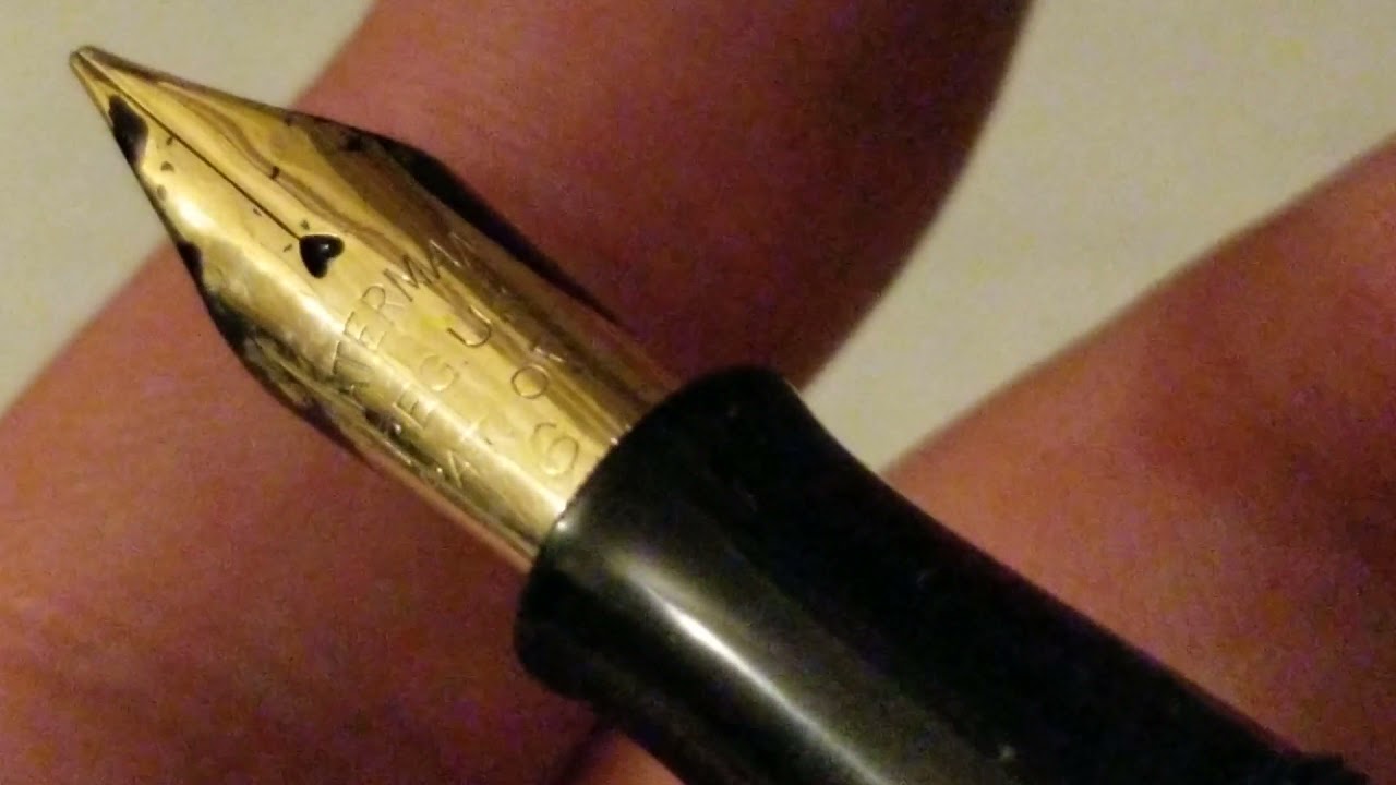 The Greatest Pen Ever Made: The Waterman's 56. - YouTube