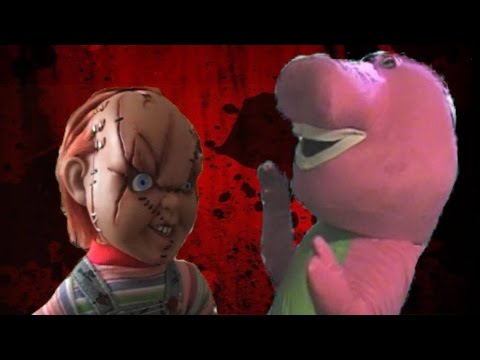 Chucky Vs Barney The Dinosaur