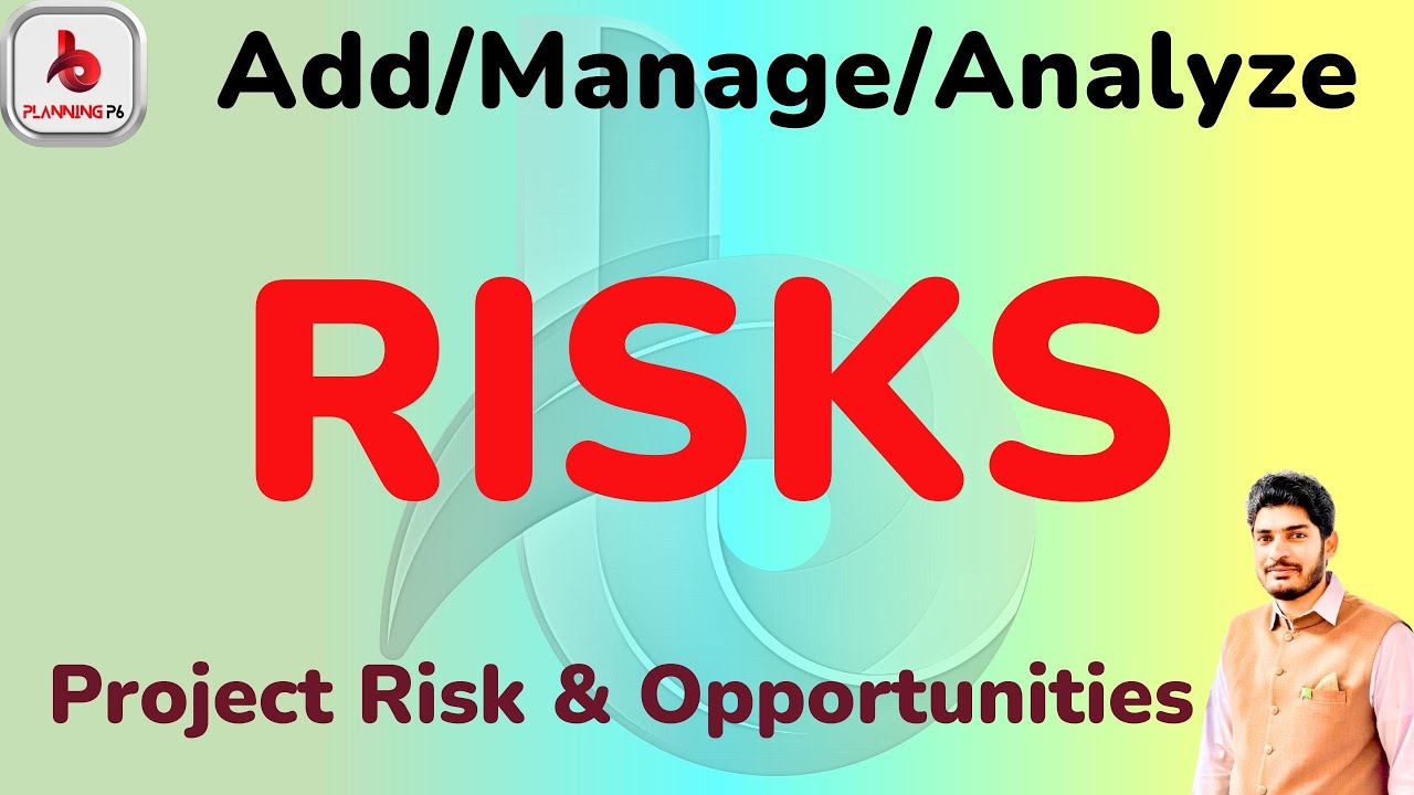 How to add manage risks and opportunities in primavera p6 | how to ...