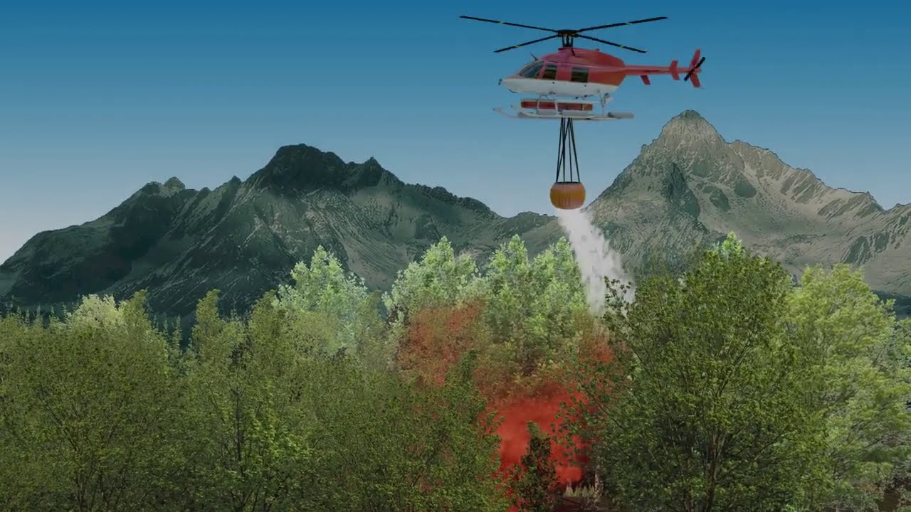 Wildfire | 3D Animation | Hyper Animations - YouTube