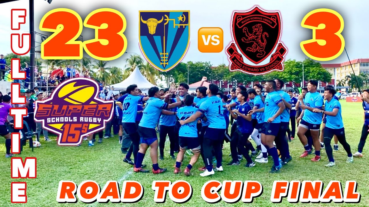 SUPER SCHOOL RUGBY 2023 SEMIFINAL 2: KING EDWARDS VII(KE7) VI VICTORIA ...