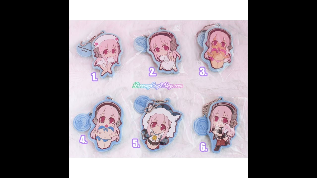 OPENING SUPER SONICO KEY CHAINS AND PRODUCT REVIEW - YouTube