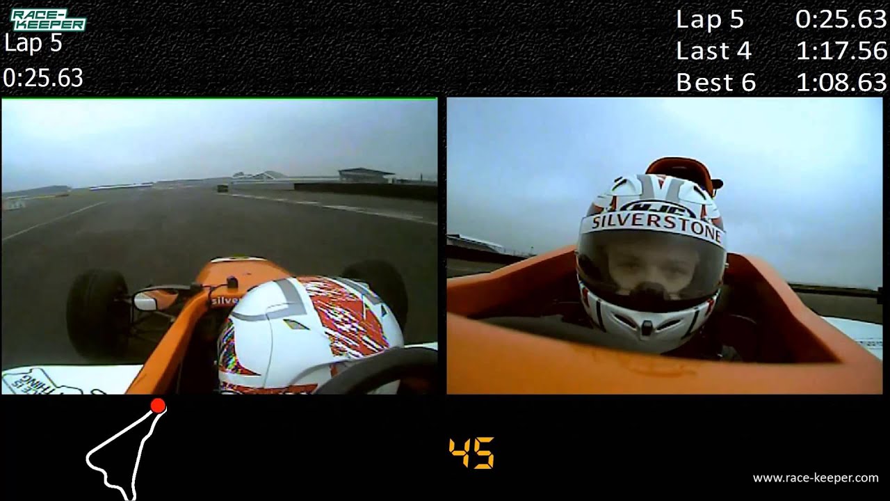 Silverstone Single Seater Experience (On-board video) - YouTube