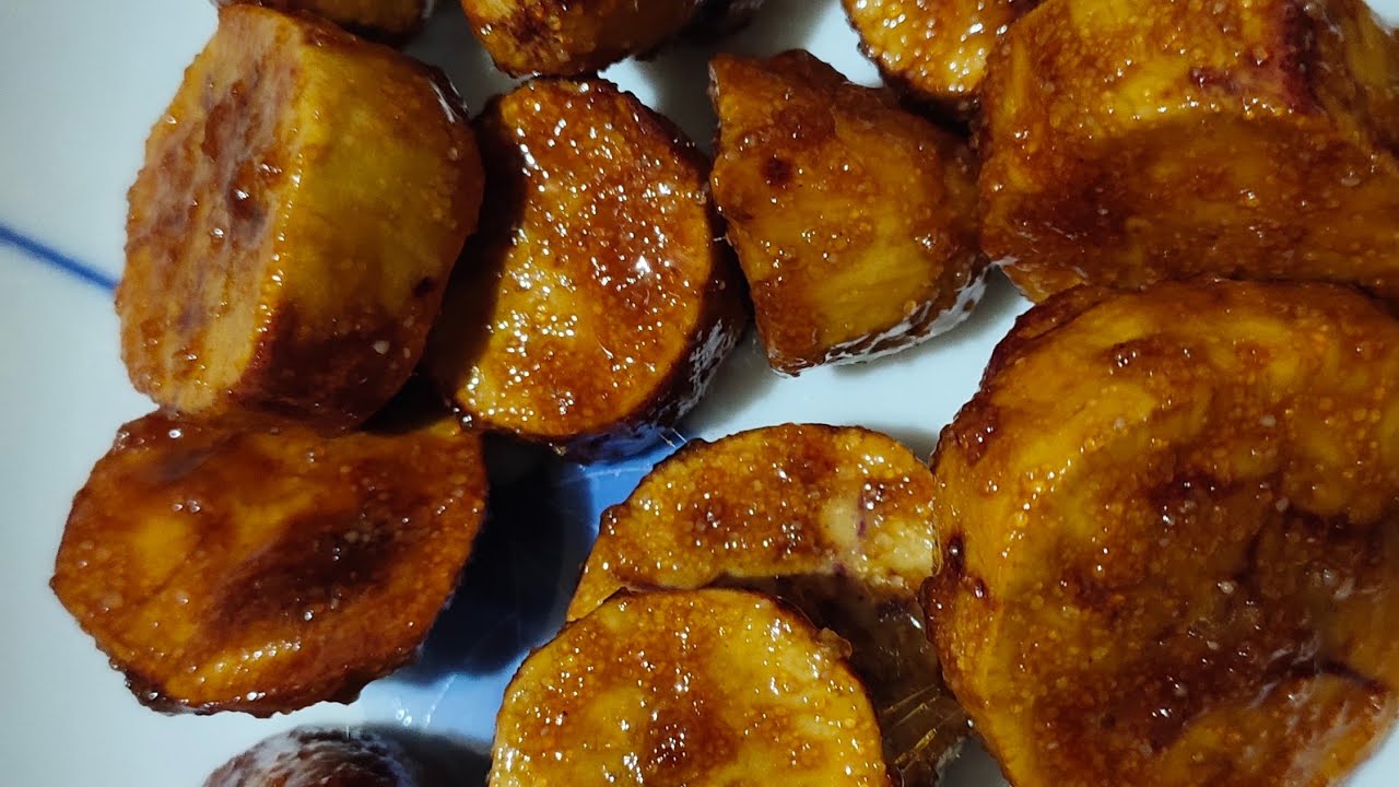 HOW TO COOK SWEET POTATO/ KAMOTE Q(Quarantine/Lockdown Snacks) - YouTube