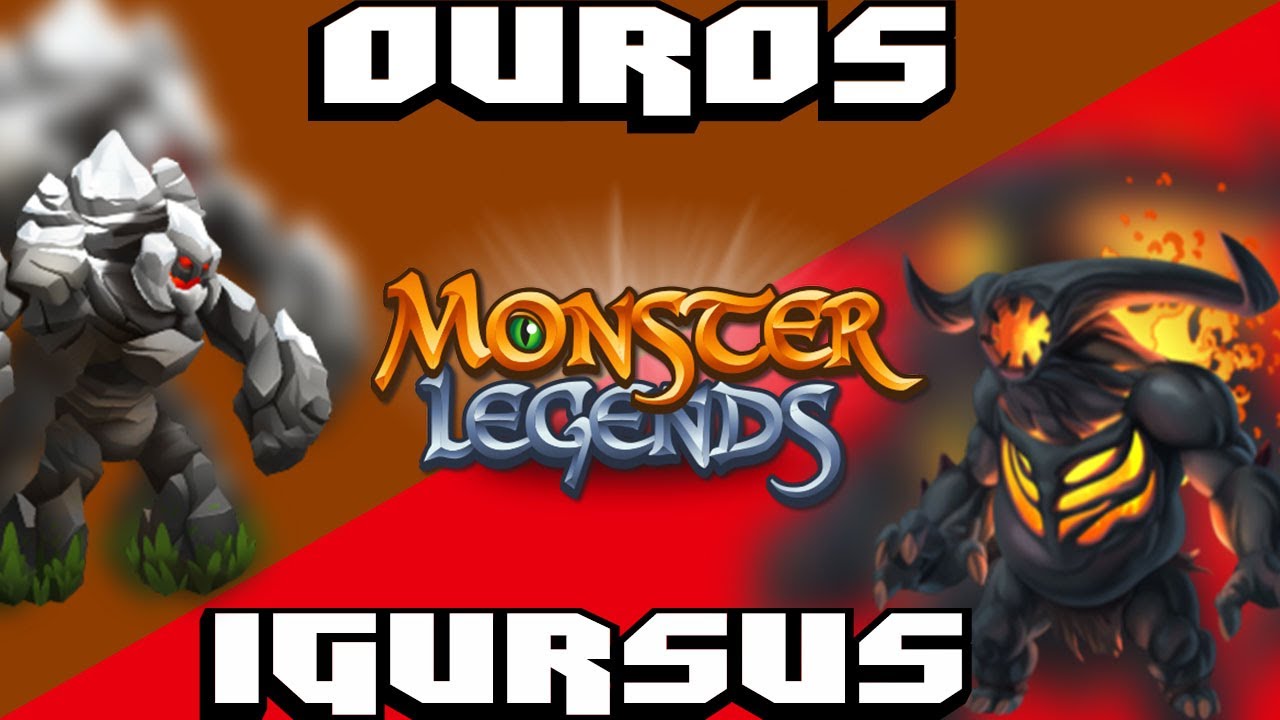 Monster Legends | Comparison Series | Ouros VS Igursus | Episode 8 ...
