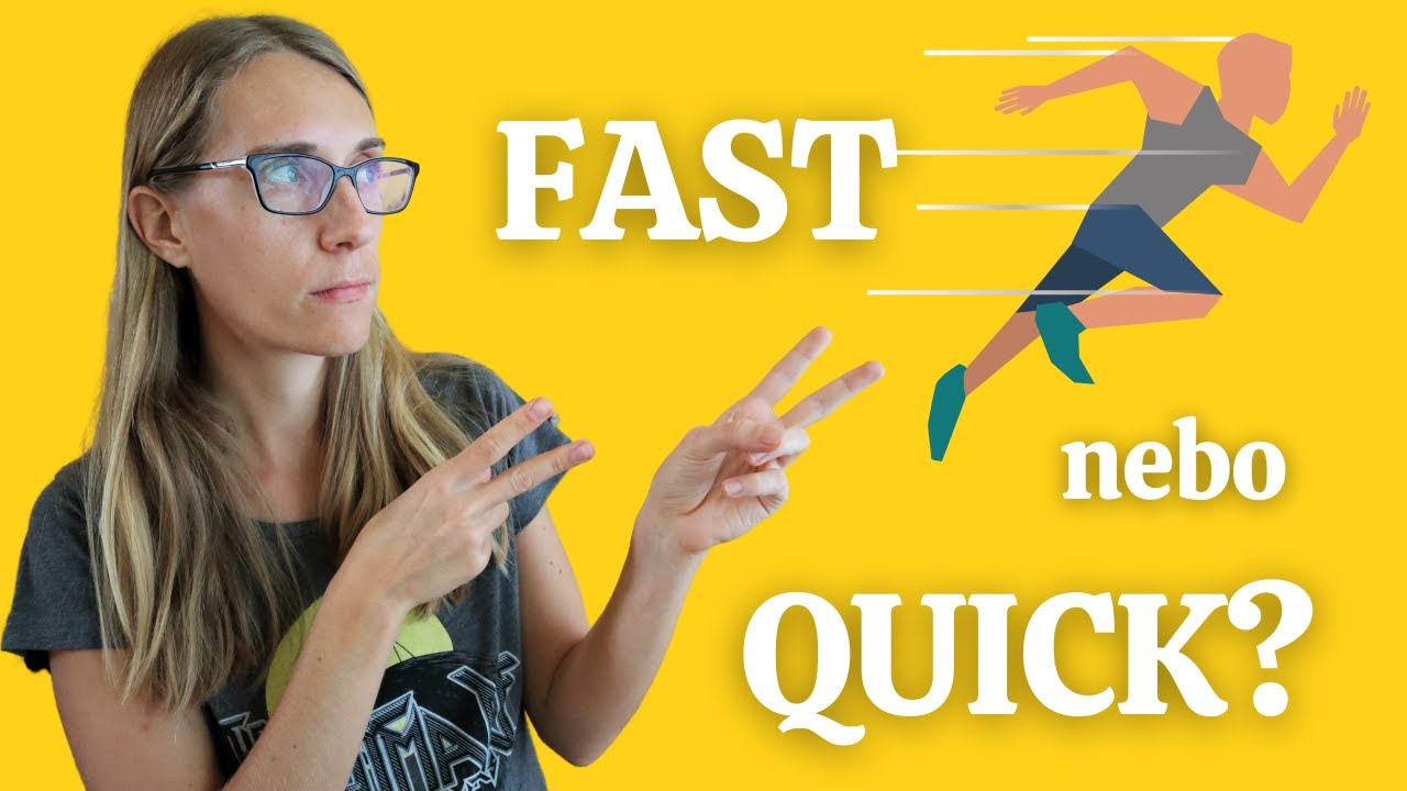 Plete se #9: quick vs. fast - YouTube